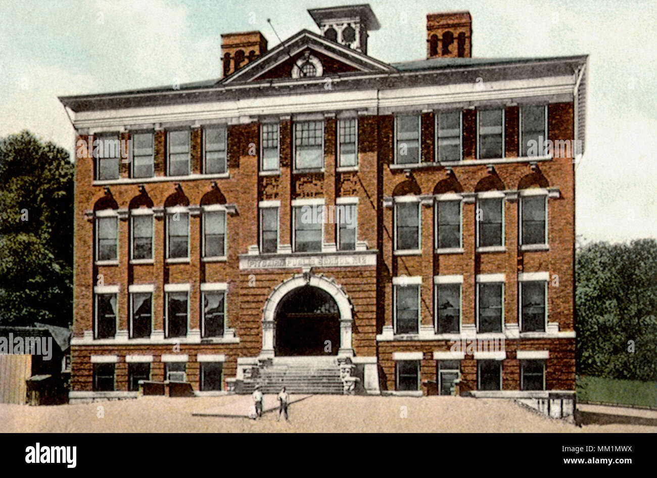 Public school number two hi-res stock photography and images - Alamy