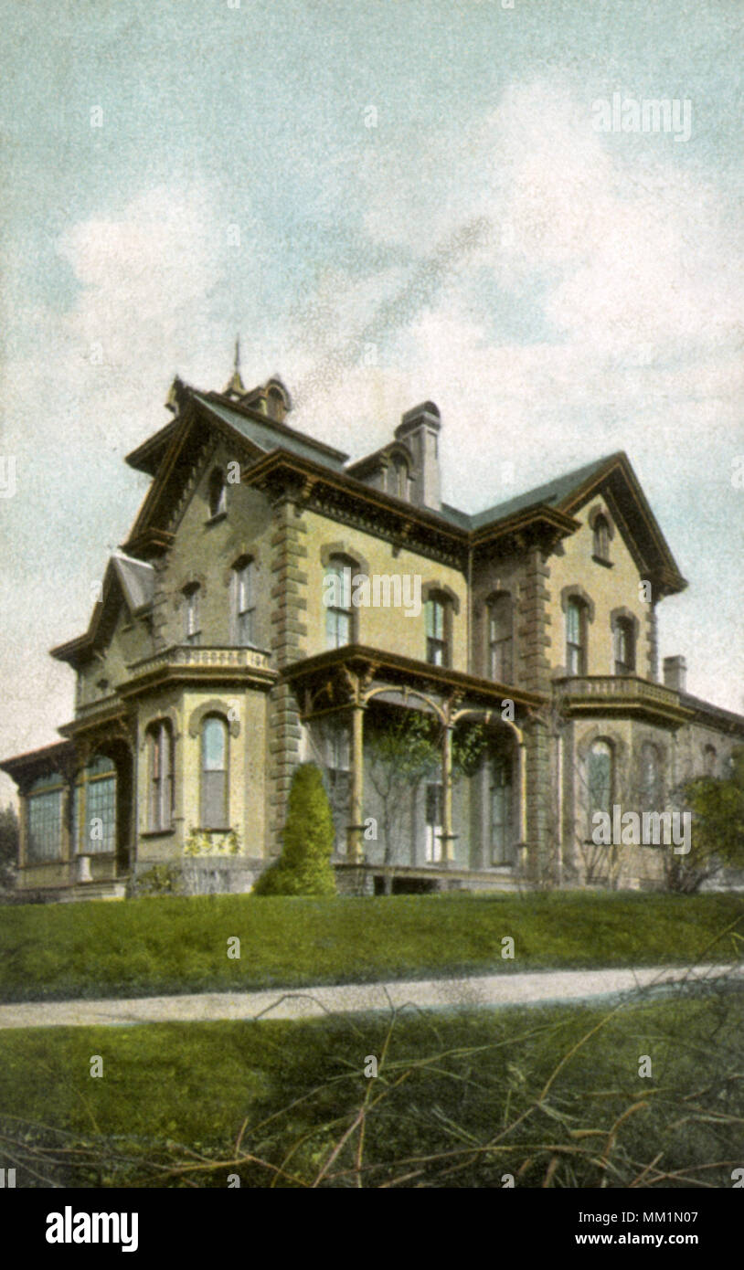 Mary M. Packer Hospital. Sunbury. 1907 Stock Photo - Alamy