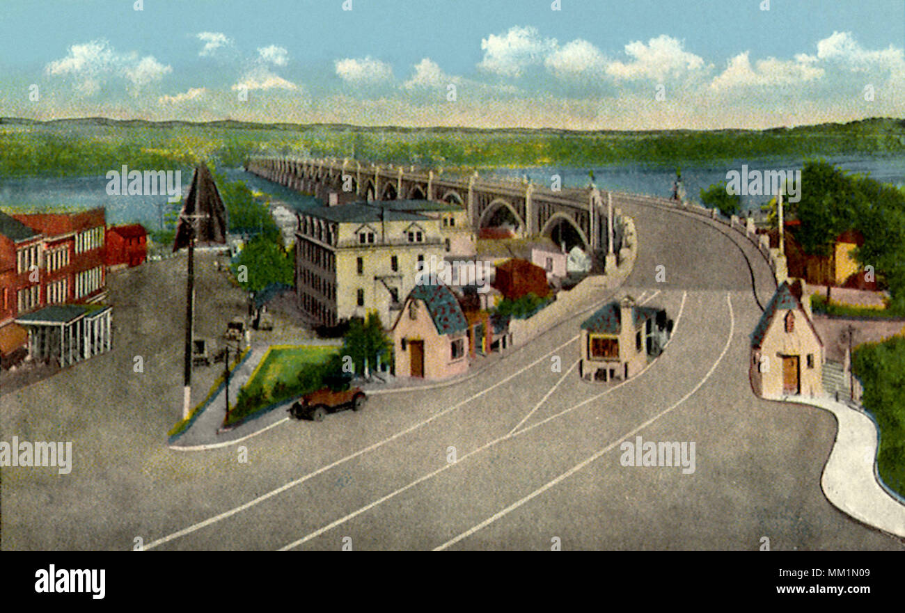 Columbia Wrightsville Bridge. Columbia. 1940 Stock Photo - Alamy