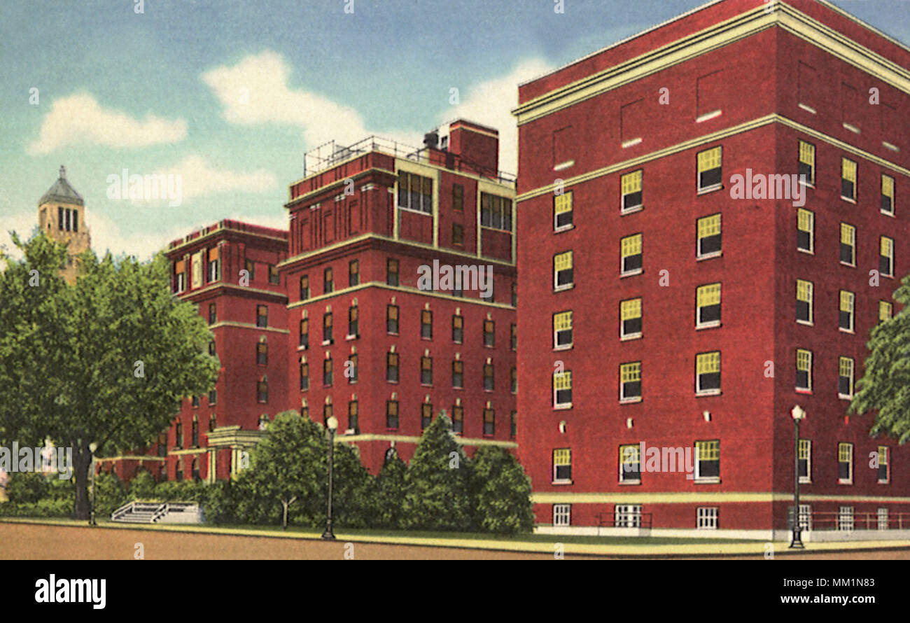 Colonial Hospital. Rochester. 1945 Stock Photo - Alamy