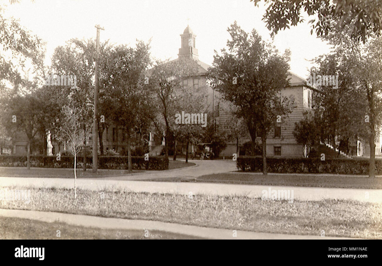 Saint Francis Hospital. Breckenridge. 1910 Stock Photo - Alamy