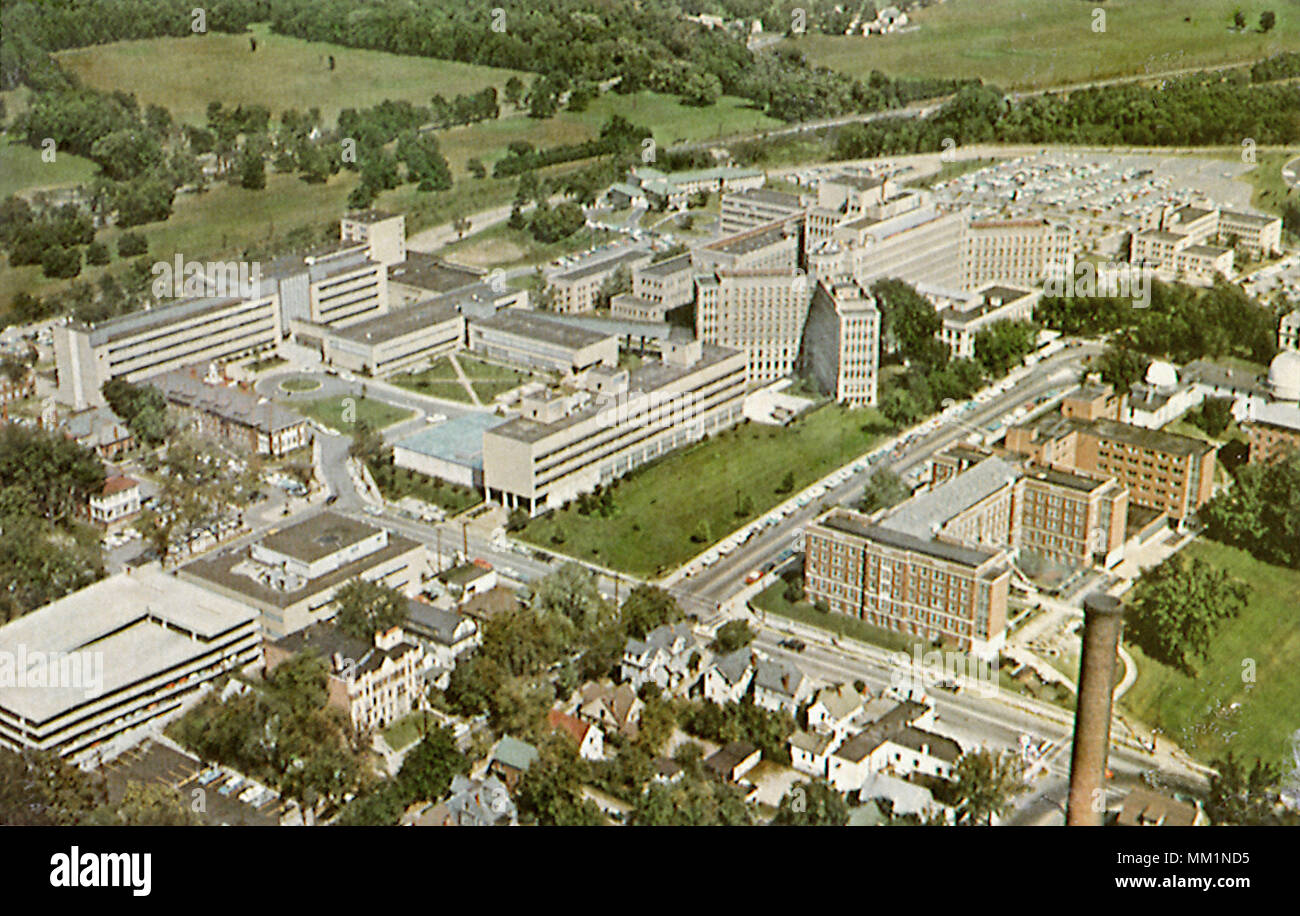 View of the University of Michigan. Ann Arbor. 1960 Stock Photo - Alamy
