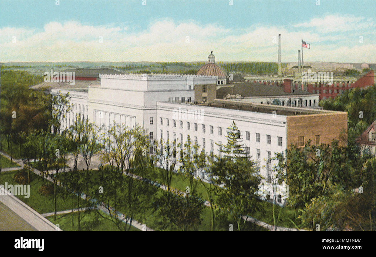 University of Michigan Building. Ann Arbor. 1920 Stock Photo - Alamy