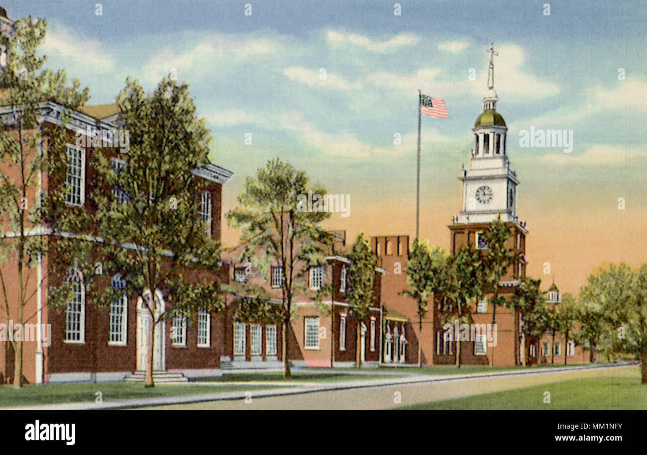 Edison Institute Museum. Dearborn. 1935 Stock Photo - Alamy