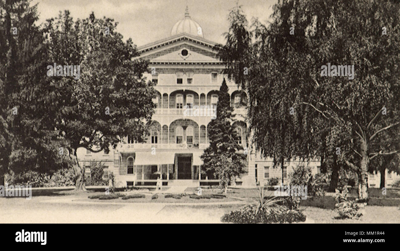 Wisconsin State Hospital. Madison. 1906 Stock Photo - Alamy