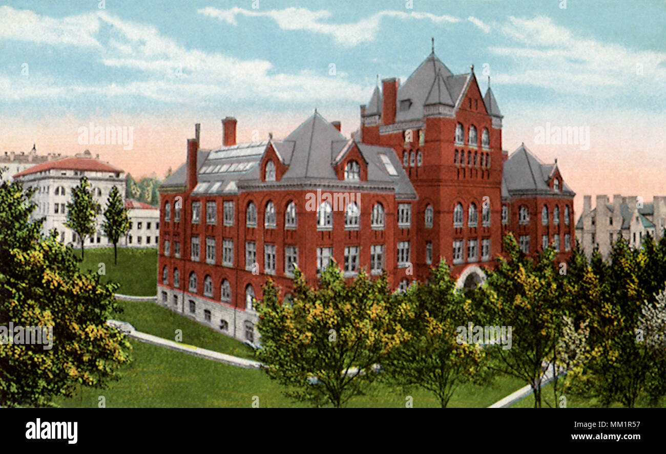 University of Wisconsin Science Hall. Madison. 1925 Stock Photo - Alamy