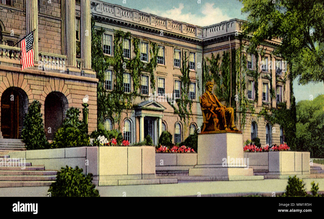 Bascom Hall at University of Wisconsin. Madison. 1937 Stock Photo - Alamy