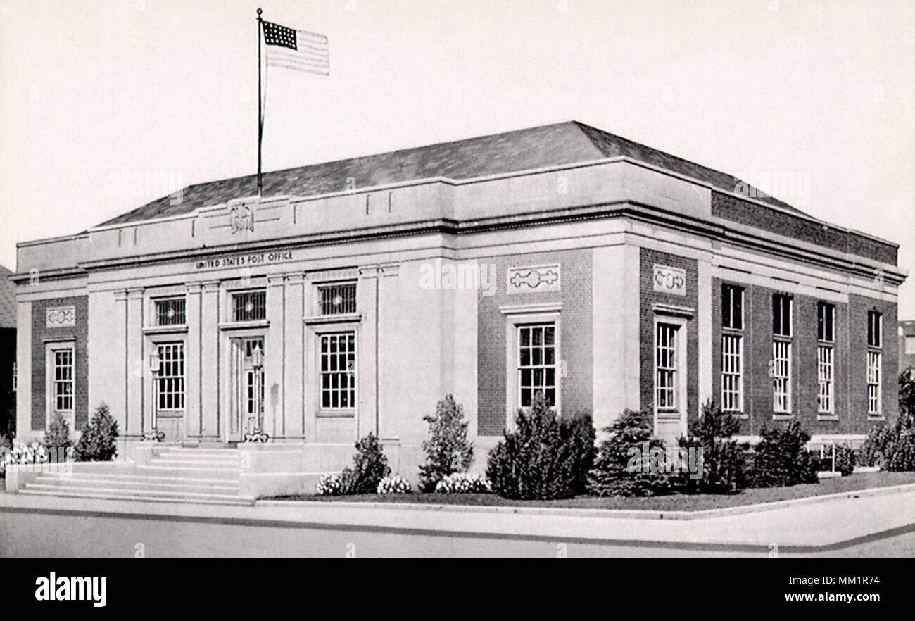 Post Office. Marshfield. 1930 Stock Photo - Alamy