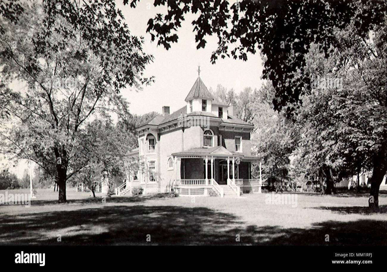 Oconto County Historical Museum. Oconto. 1930 Stock Photo - Alamy