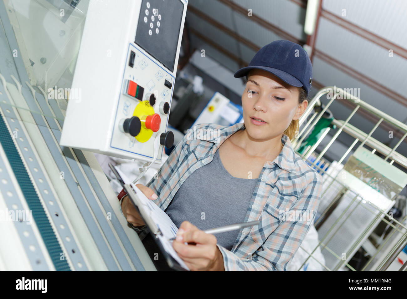 Female apprentice engineer working hi-res stock photography and images ...