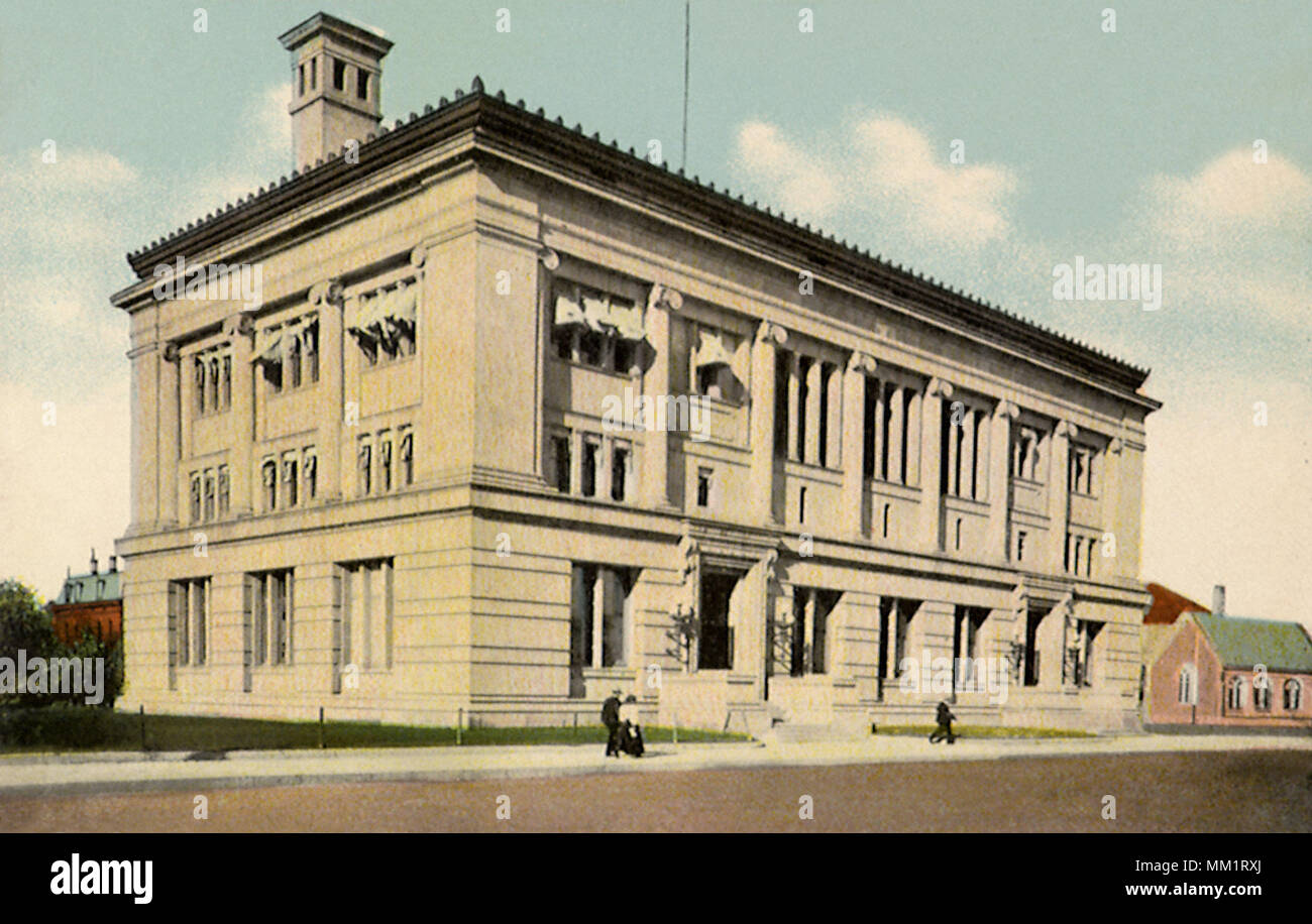 Post Office and Court House. Cheyenne. 1910 Stock Photo - Alamy