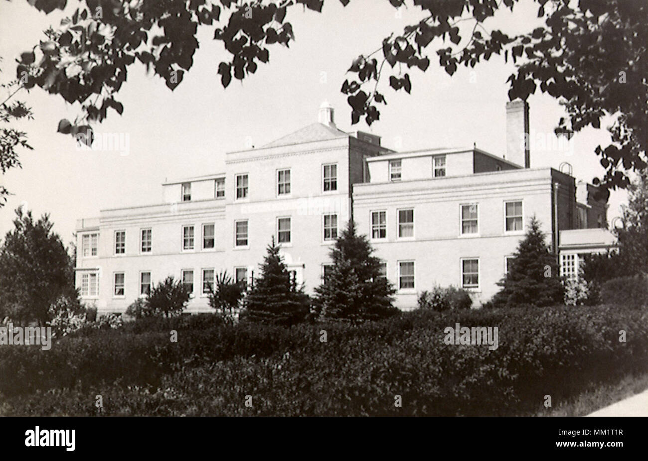 Carbon County Memorial Hospital. Rawlins. 1930 Stock Photo - Alamy