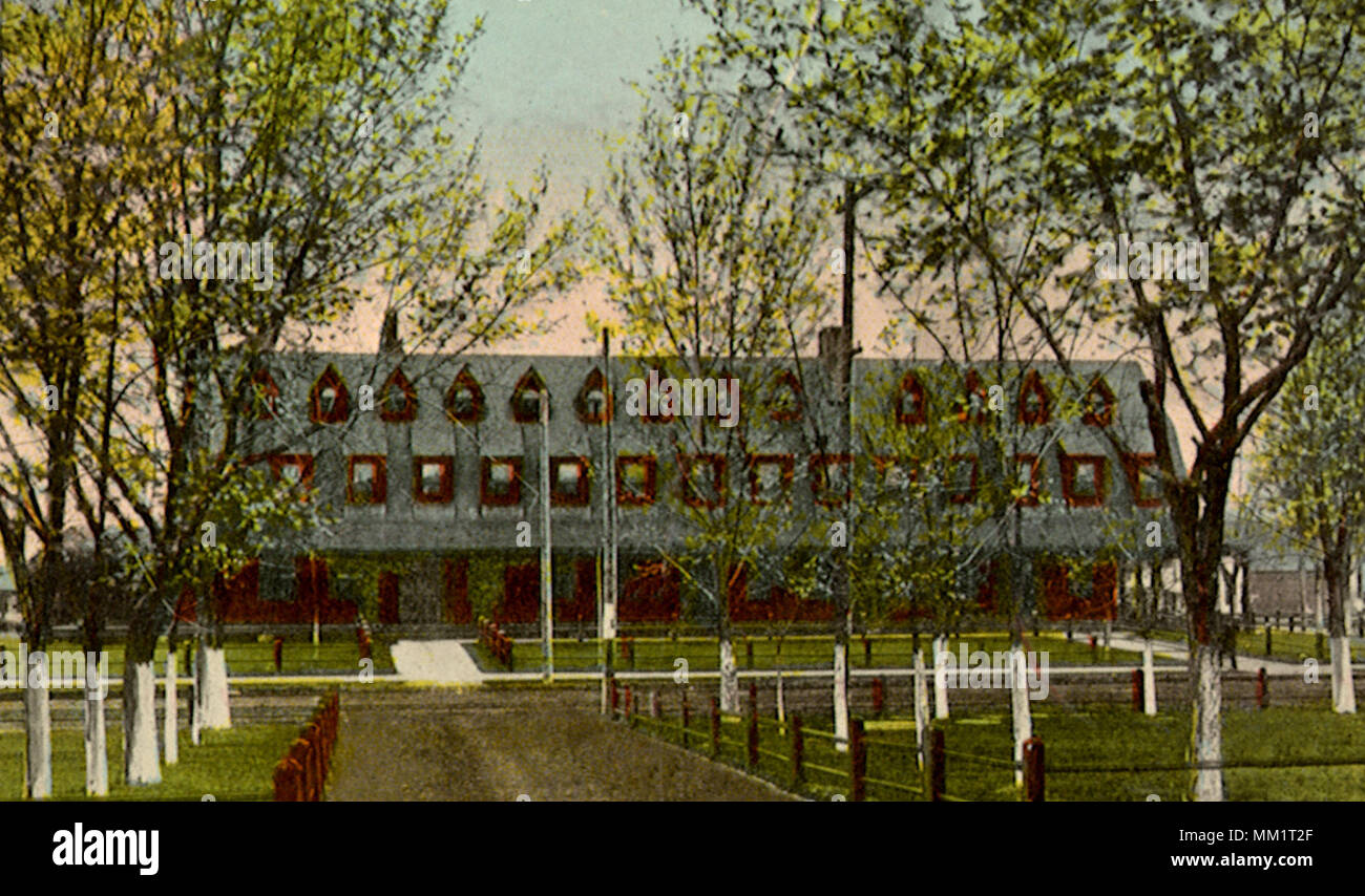 Sheridan Inn Hotel. Sheridan. 1914 Stock Photo - Alamy