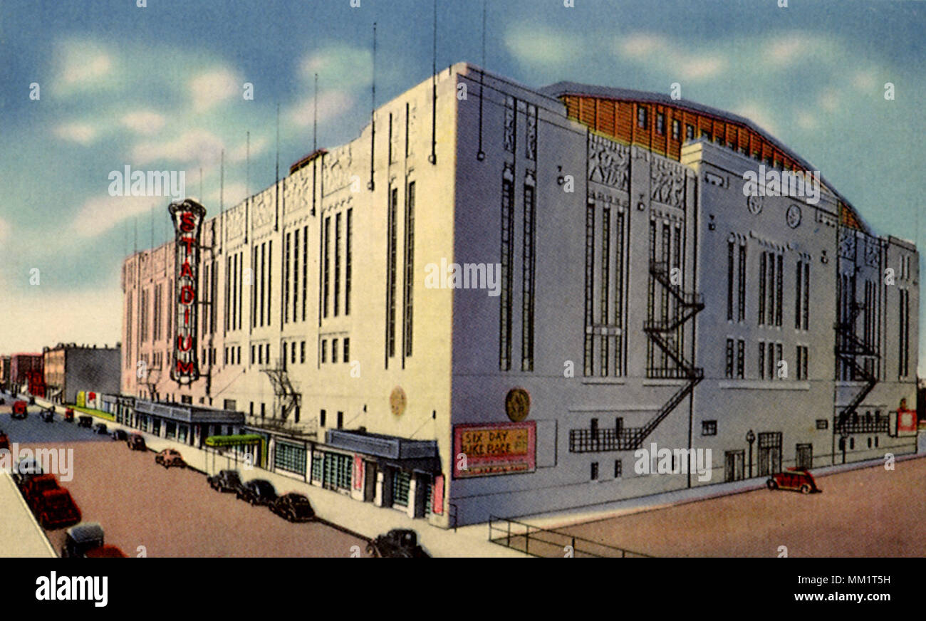 Chicago Stadium. Chicago. 1930 Stock Photo - Alamy