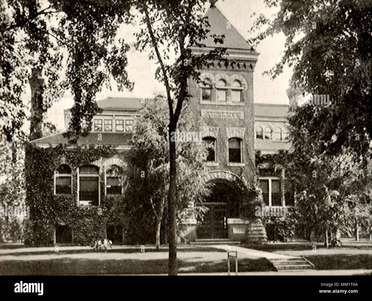 Public Library. Canton. 1906 Stock Photo - Alamy
