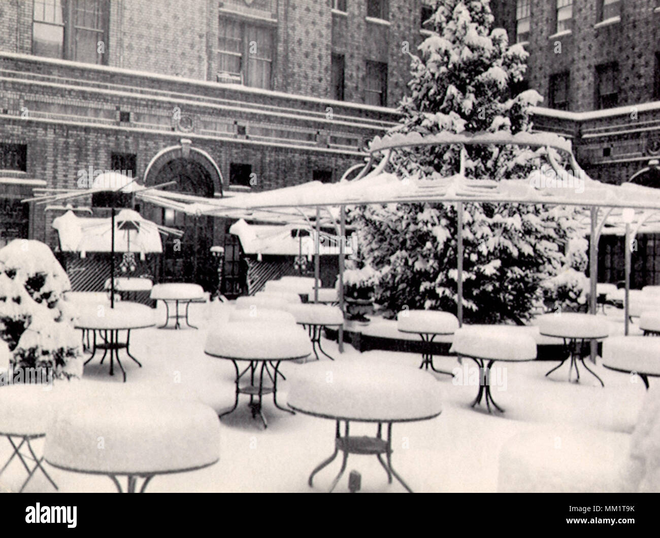Jacques French Restaurant. Chicago. 1950 Stock Photo - Alamy