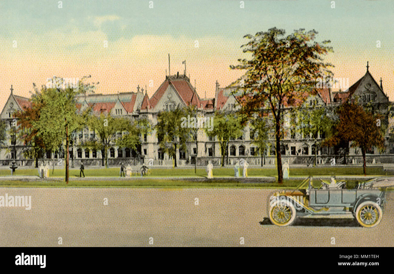 Emmons Blaine Hall. Chicago. 1910 Stock Photo - Alamy