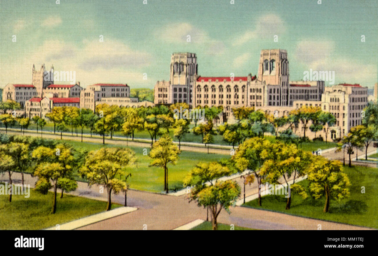 University of Chicago. Chicago. 1946 Stock Photo - Alamy