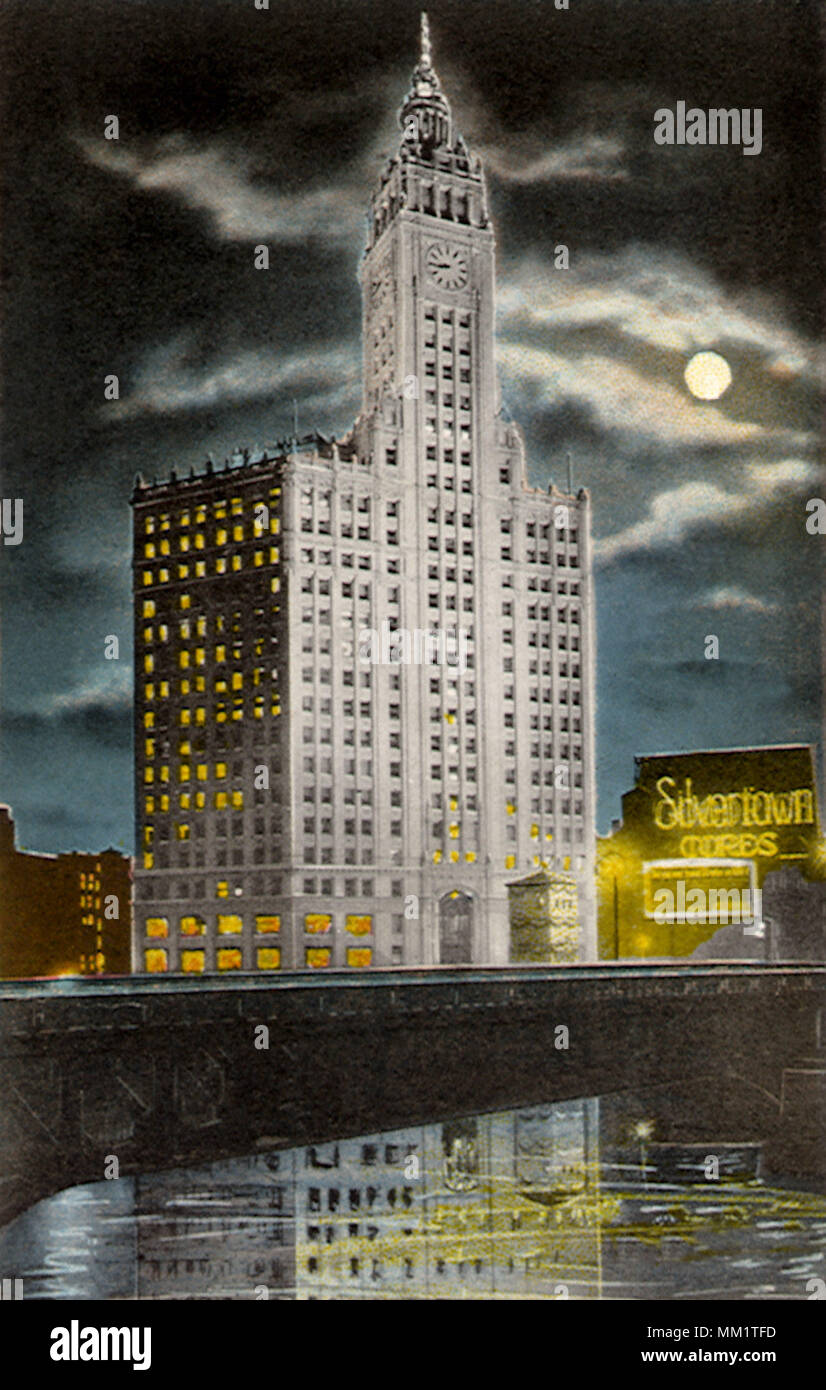 Wrigley Building. Chicago. 1935 Stock Photo - Alamy