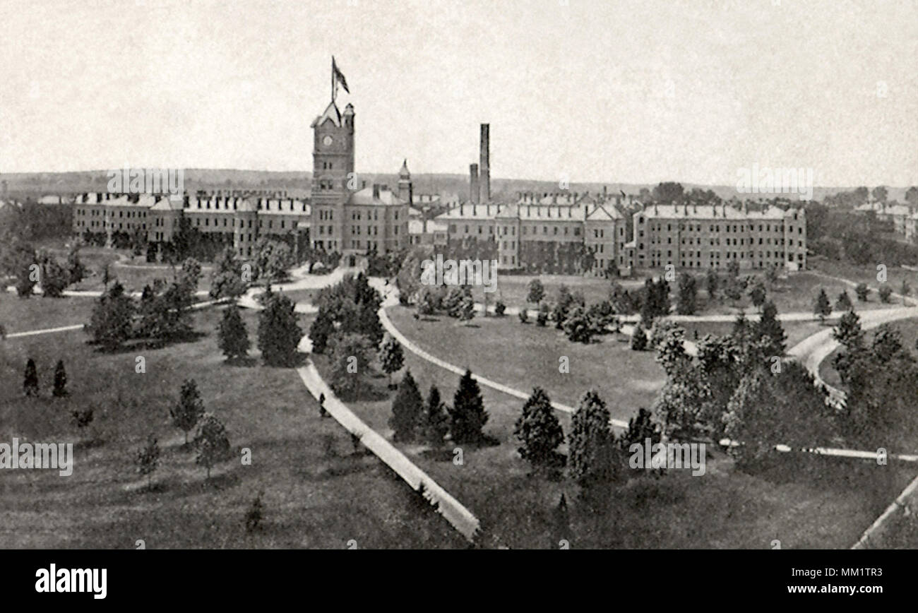 Eastern Illinois Hospital. Kankakee. 1906 Stock Photo - Alamy