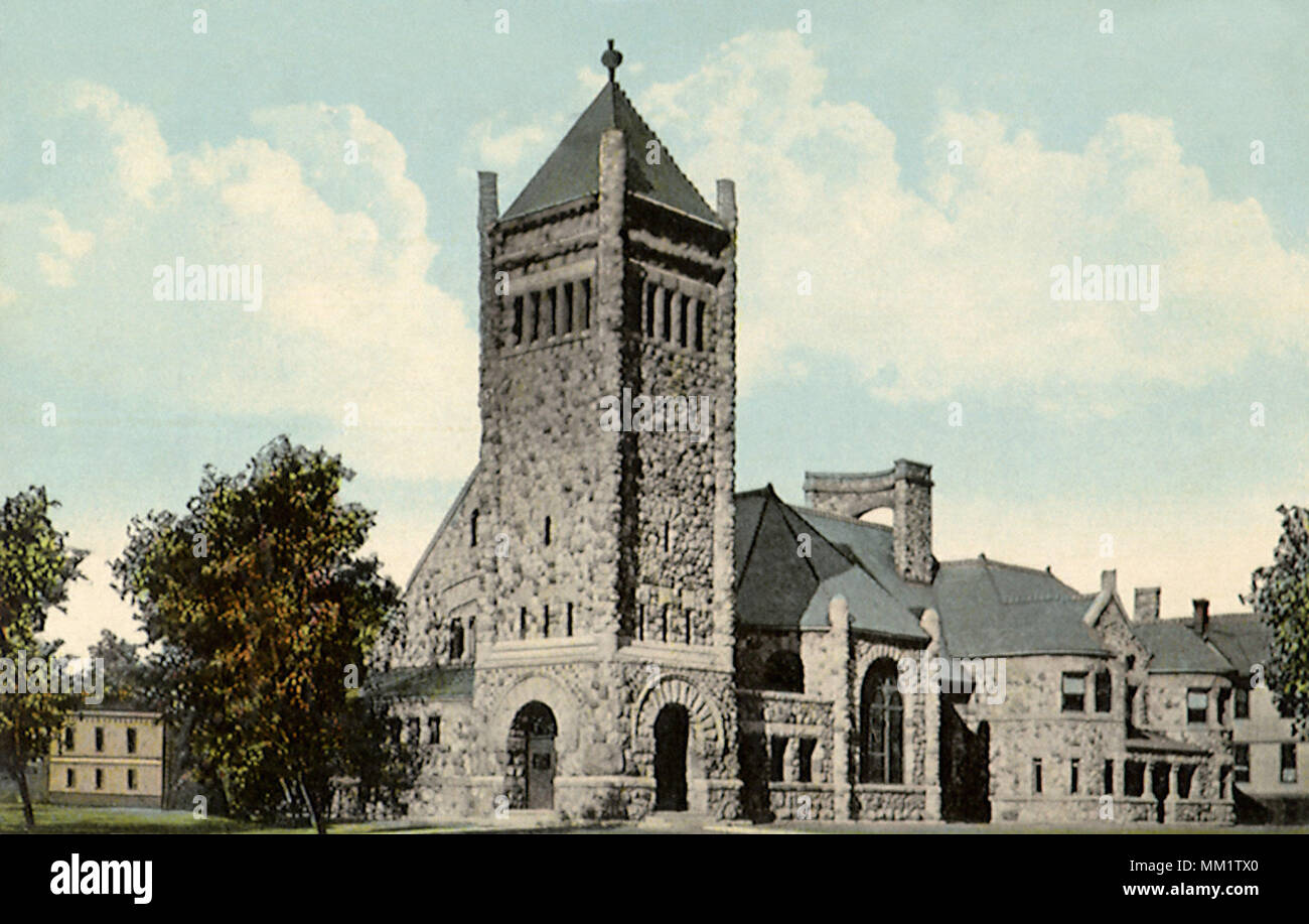 Second Presbyterian Church. Peoria. 1912 Stock Photo - Alamy