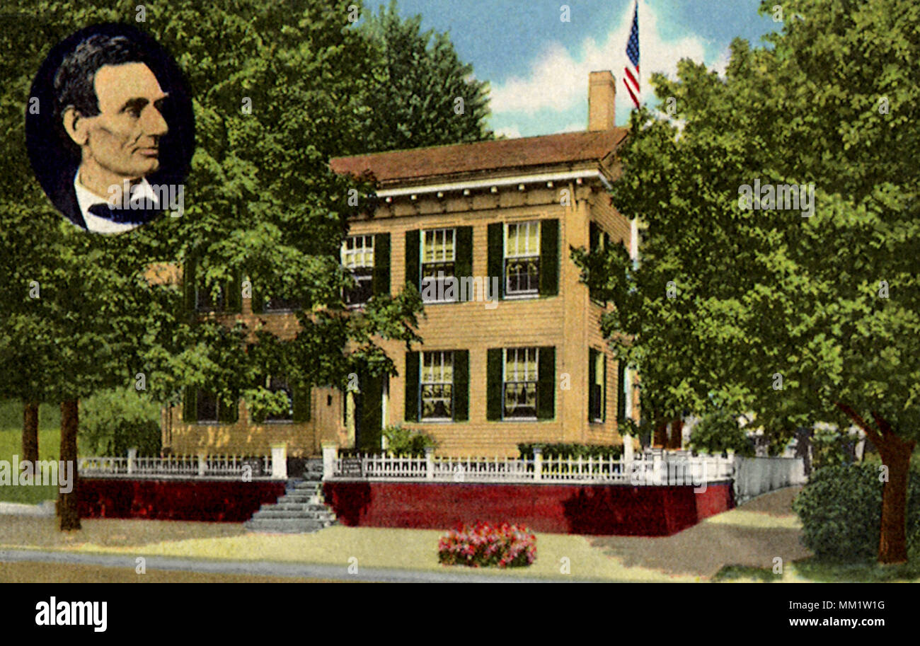 Abraham lincoln home springfield hi-res stock photography and images ...