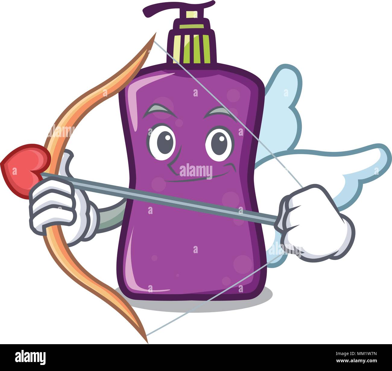 Cupid shampo character cartoon style Stock Vector Image & Art - Alamy