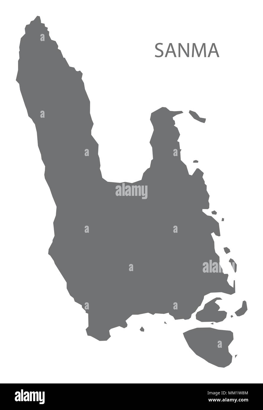 Vanuatu, sanma province, Stock Vector Images - Alamy