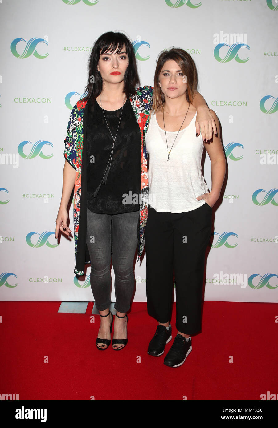 2018 ClexaCon Day2 Featuring: Natasha Negovanlis, Elise Bauman Where ...