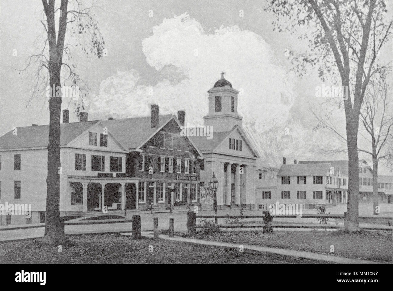 Barre town hall hi-res stock photography and images - Alamy
