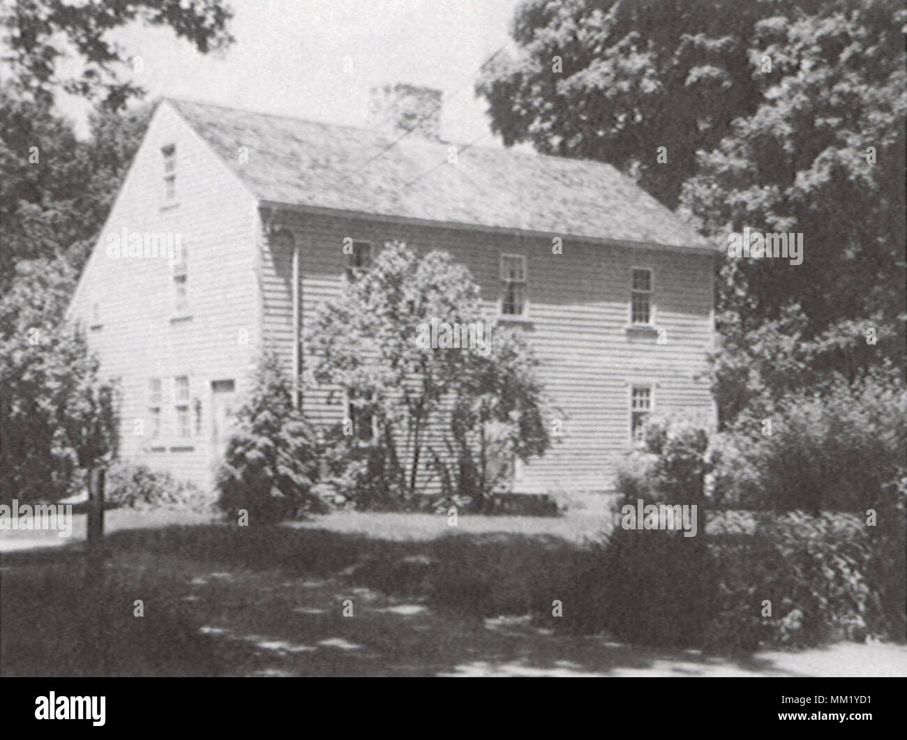 The Platt-Raymond House. Norwalk. 1900 Stock Photo - Alamy