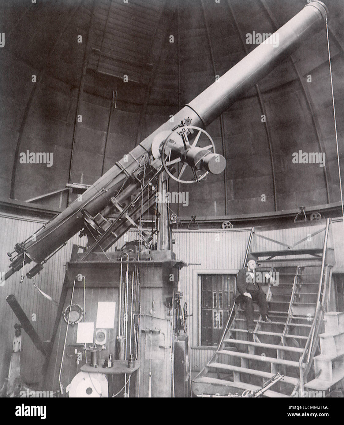 Warner Observatory. Rochester. 1900 Stock Photo - Alamy