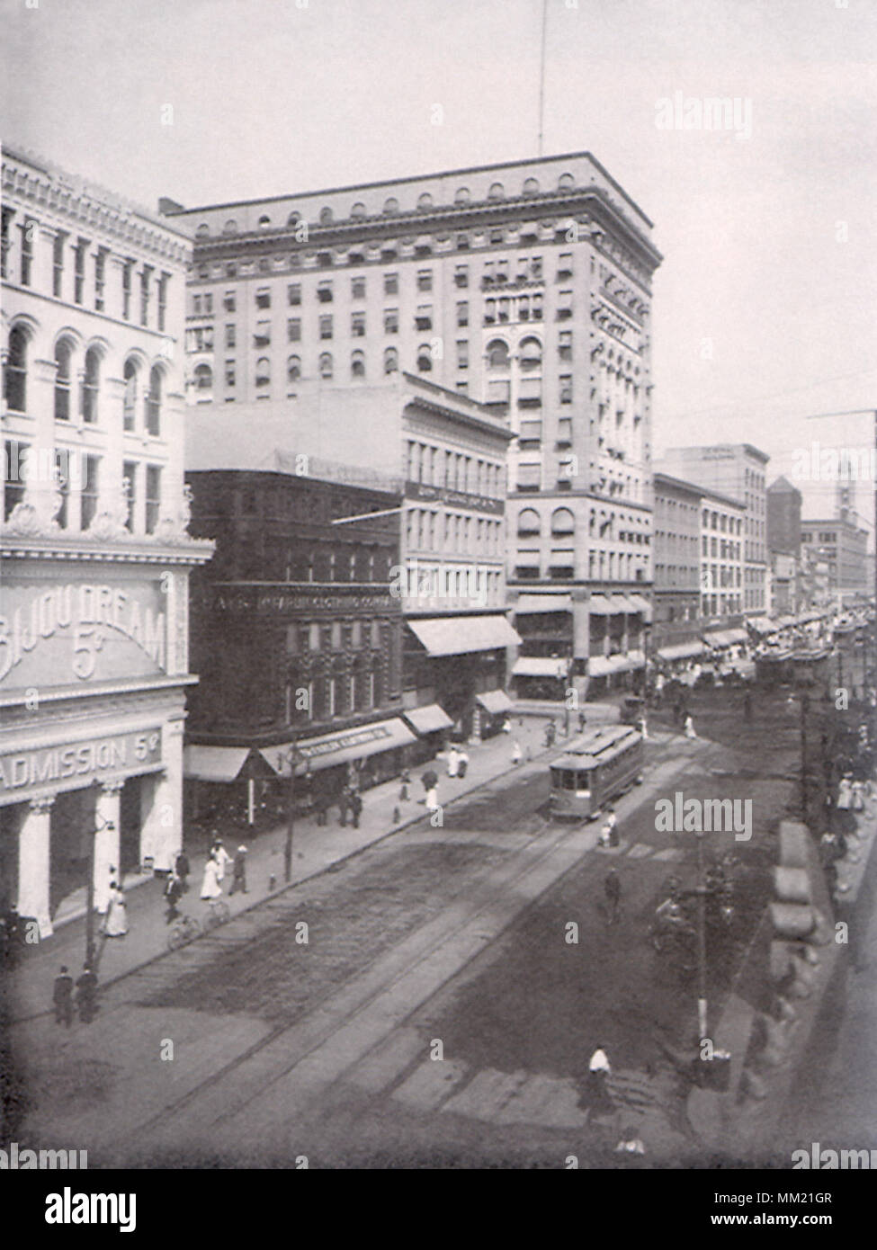 East Main Street. Rochester. 1910 Stock Photo - Alamy