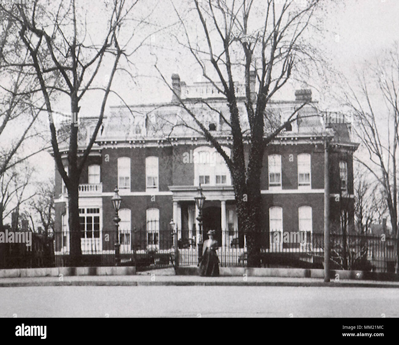 Government House. Annapolis. 1900 Stock Photo - Alamy
