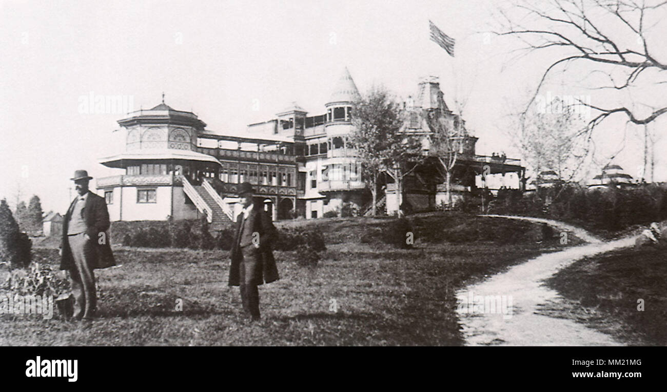 Cabin John Hotel. Rockville. 1900 Stock Photo - Alamy