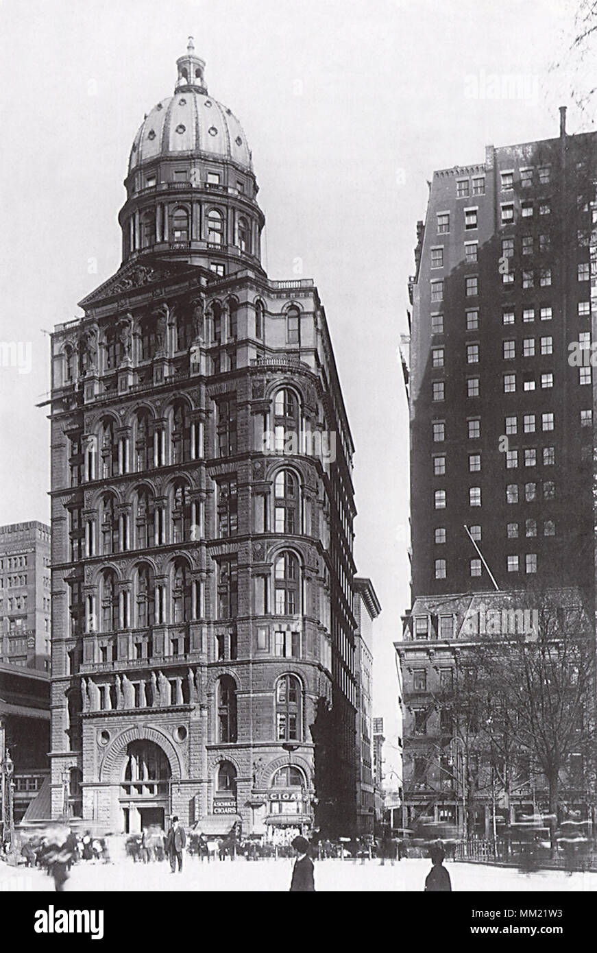 World Building, (Pulitzer) 1890 Stock Photo - Alamy