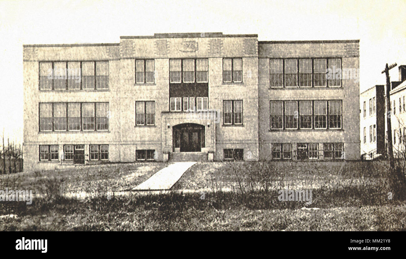 Boardman High School. Barberton.1905 Stock Photo - Alamy