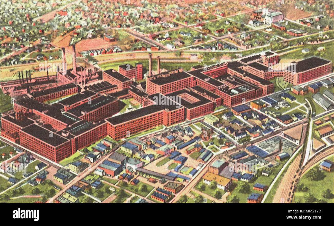 B. F. Goodrich Rubber Company. Bryan. 1935 Stock Photo - Alamy