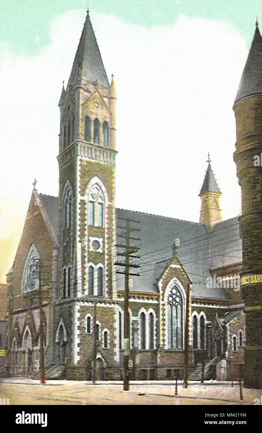 First Methodist Episcopal Church. Canton. 1912 Stock Photo - Alamy