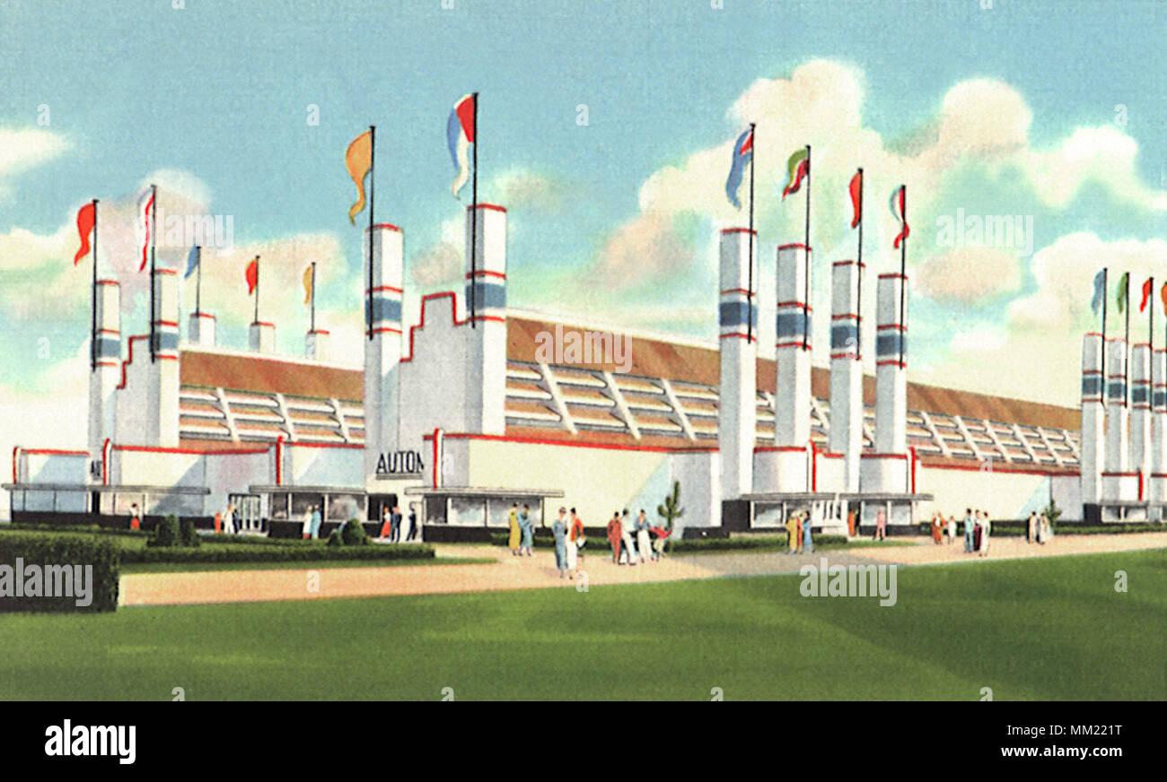 The Great Lakes Exposition. Cleveland. 1930 Stock Photo - Alamy