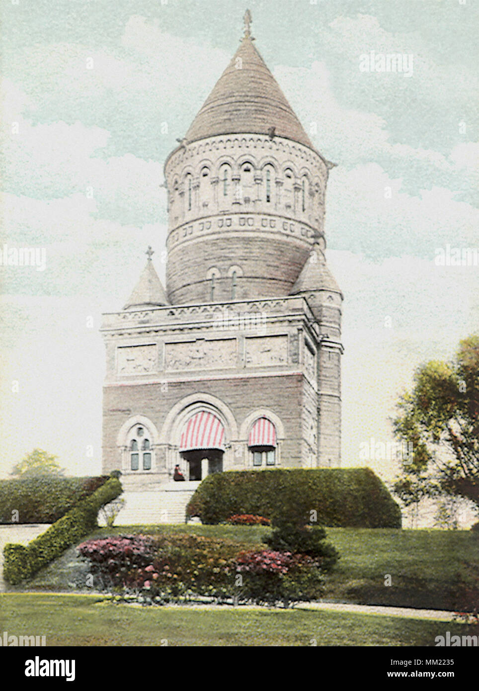 Garfield Monument. Cleveland.1905 Stock Photo - Alamy