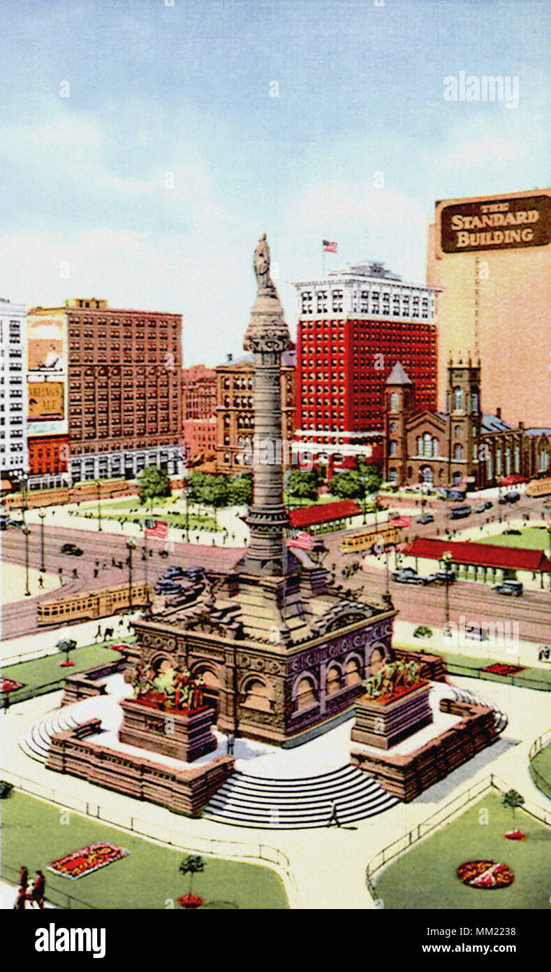 Cleveland ohio public square hi-res stock photography and images - Alamy