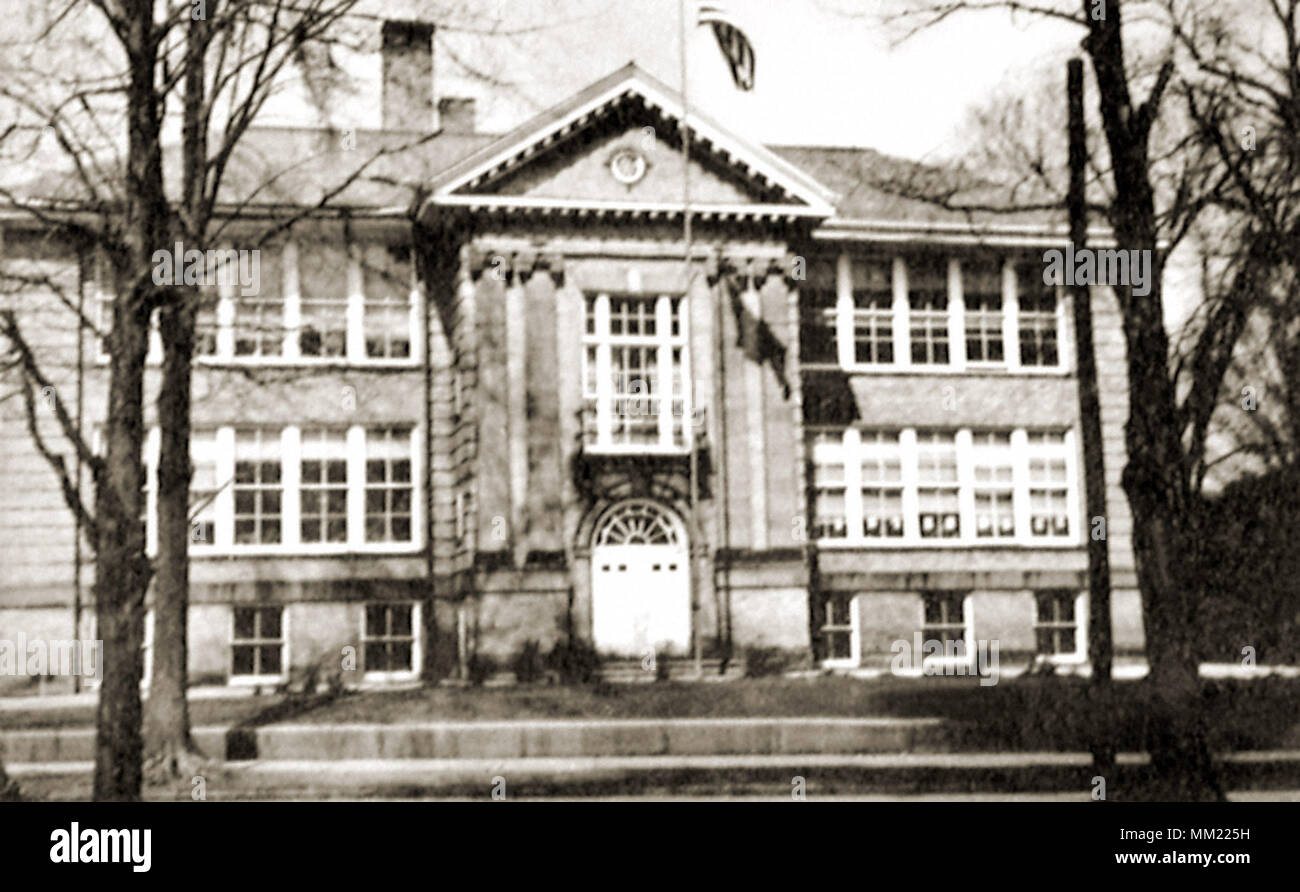 High School. Cincinnati. 1900 Stock Photo - Alamy