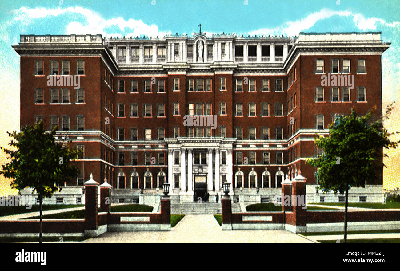 Misericordia Hospital. Philadelphia. 1927 Stock Photo - Alamy