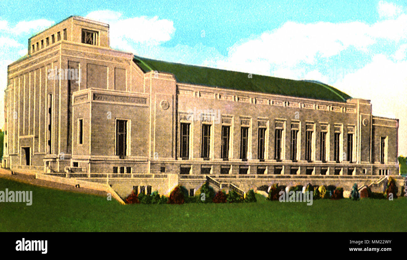 Philadelphia's Convention Hall. Philadelphia. 1950 Stock Photo - Alamy