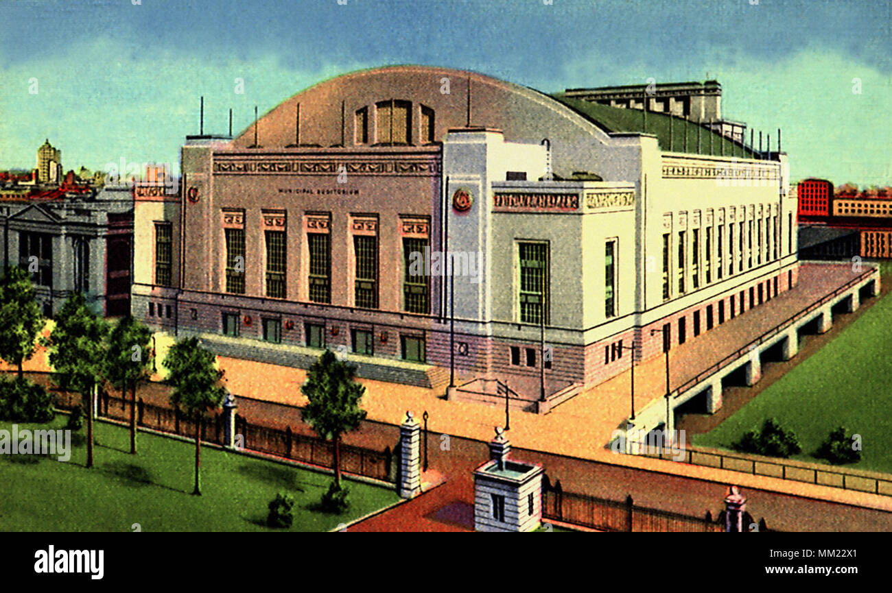 Auditorium and Convention Hall. Philadelphia. 1950 Stock Photo - Alamy