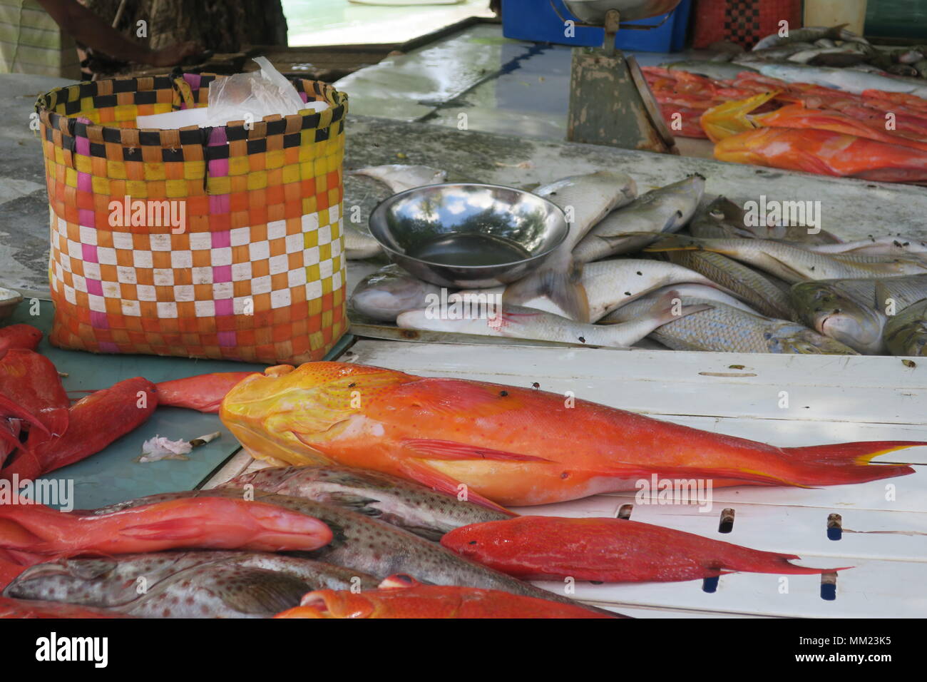 Mauritius local food seafood hi-res stock photography and images - Alamy