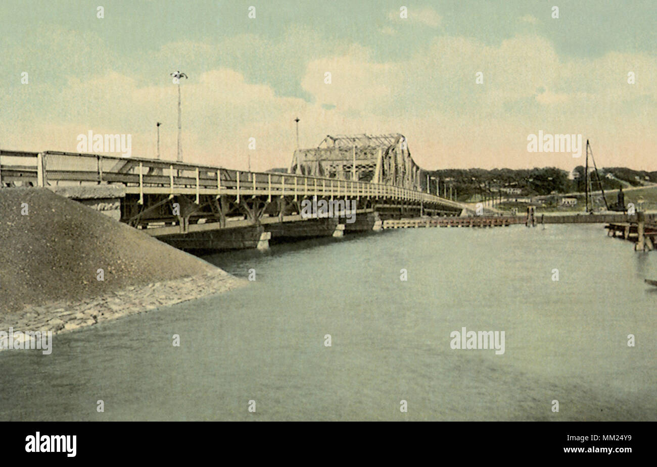 Vaughan's Bridge. Portland. 1910 Stock Photo - Alamy