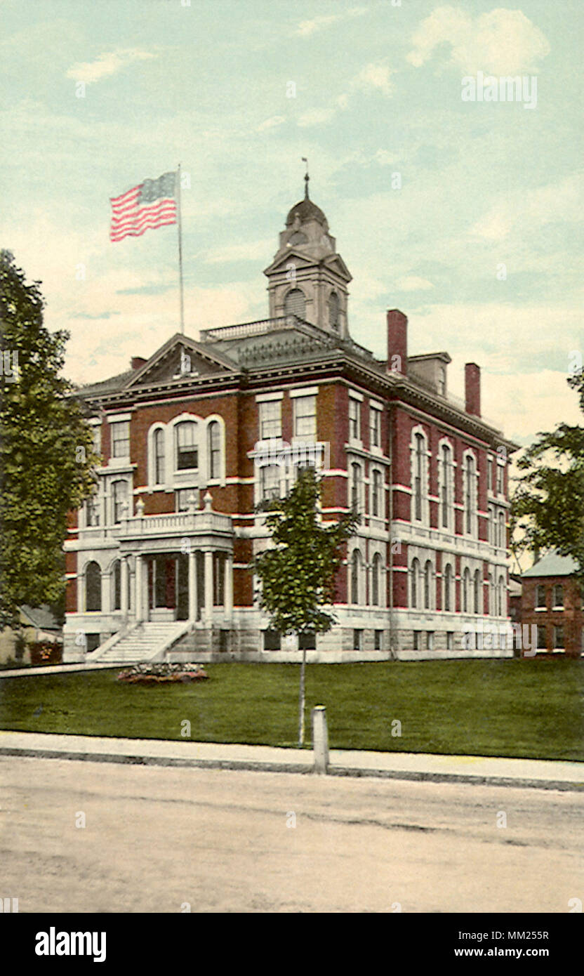 Knox County Courthouse. Rockland. 1912 Stock Photo - Alamy
