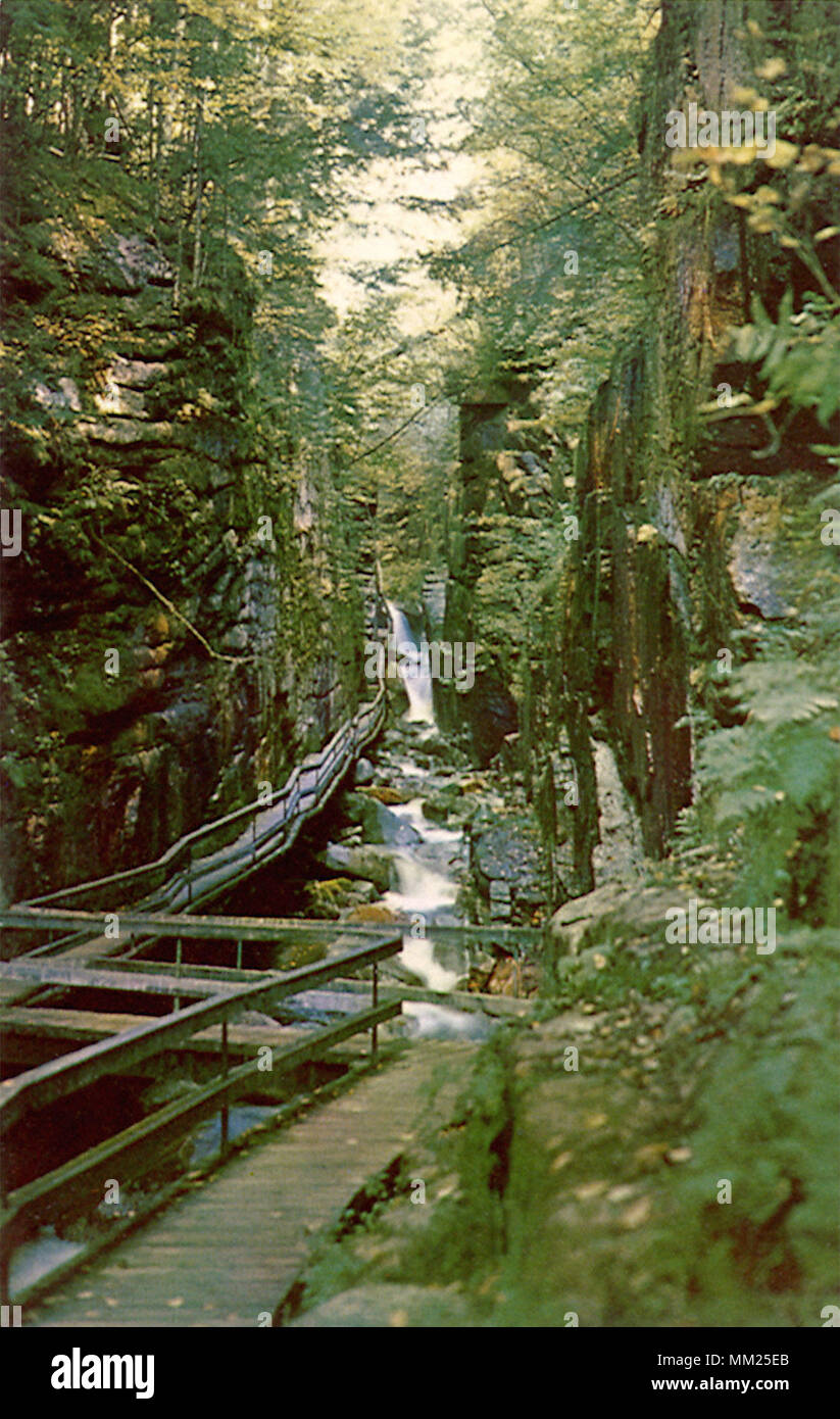 The flume gorge, franconia notch hi-res stock photography and images ...